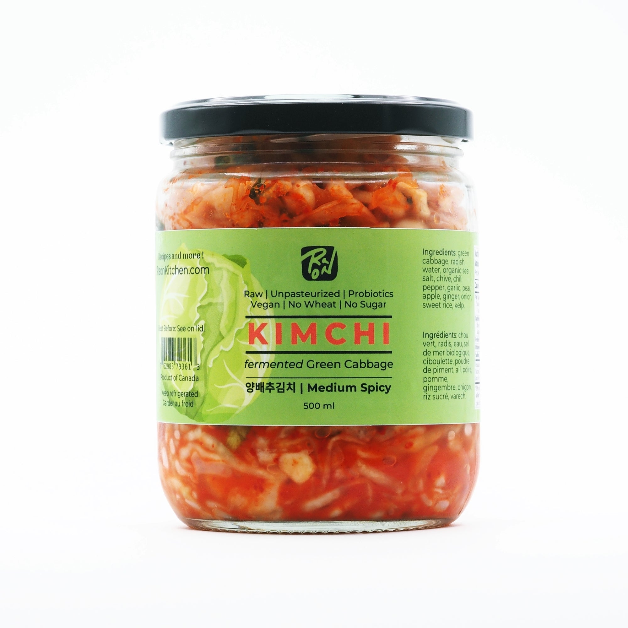 Kimchi, Green Cabbage – Raon Kitchen